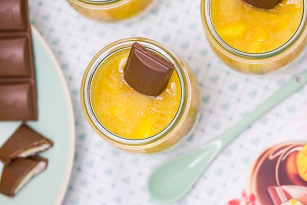 Mango-Maracuja-Dessert mit Schokolade - Rezept | verzuckert-blog.de